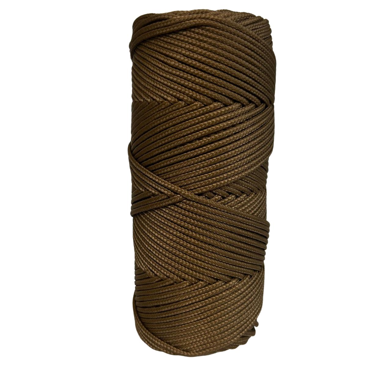 Corda Náutica de Polipropileno 2mm Rolo com 40 metros – Cor: Caramelo ...