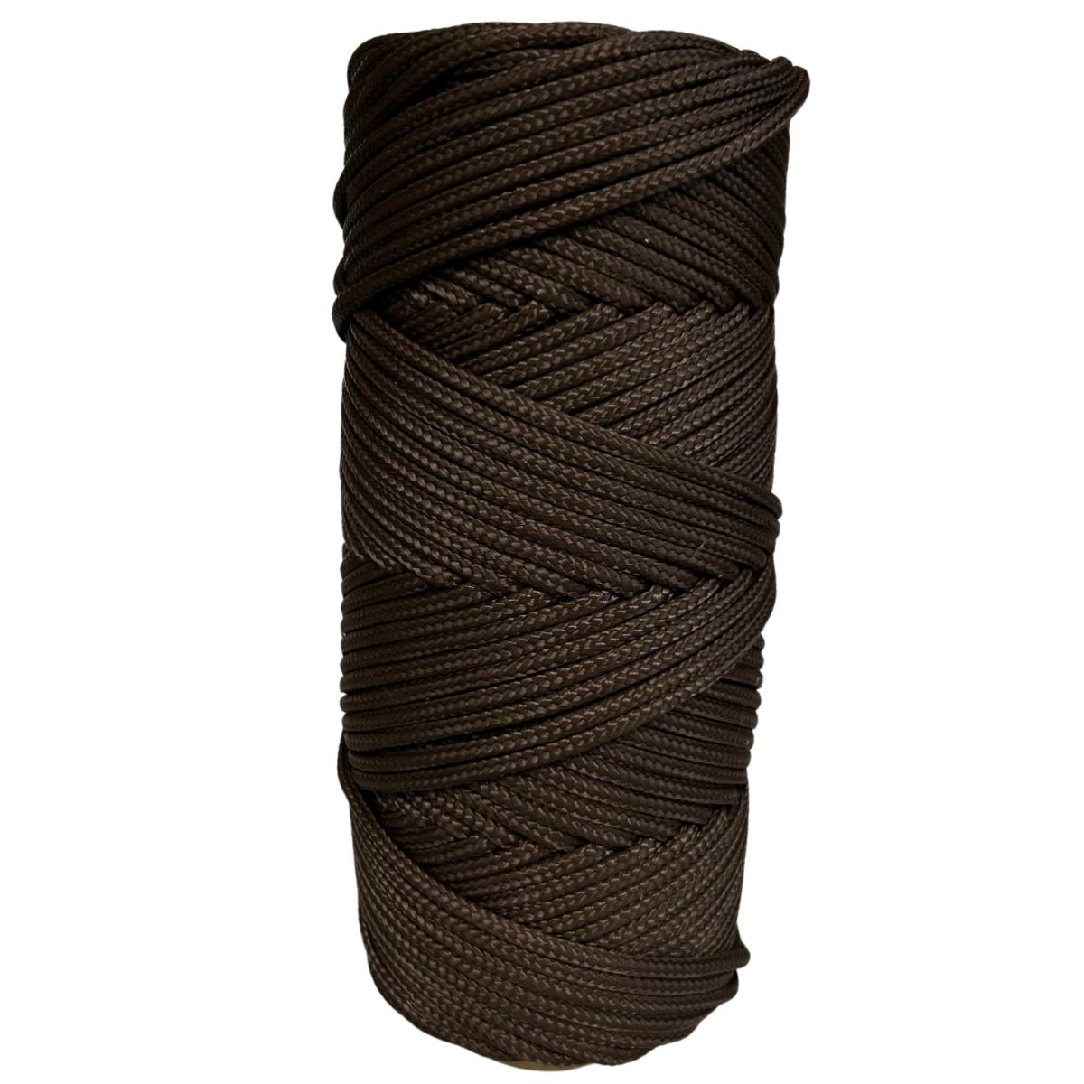 Corda Náutica de Polipropileno 4mm com 35 metros – Cor: Marrom – Joay ...